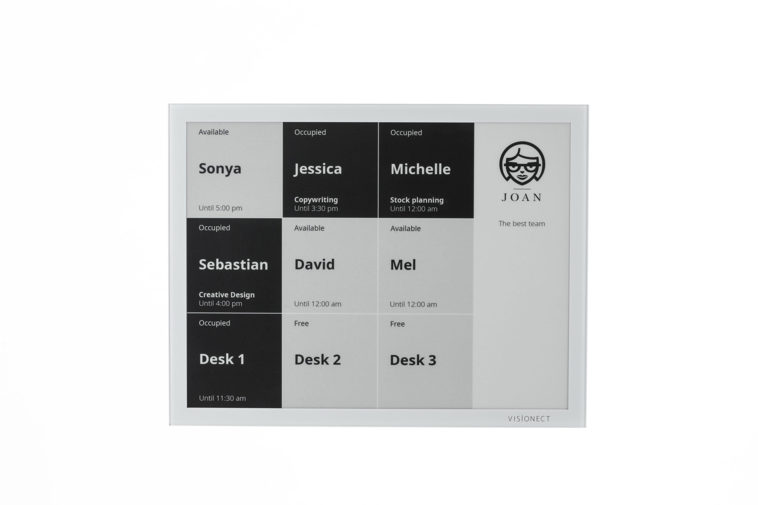 Joan Team grid - For better office organization