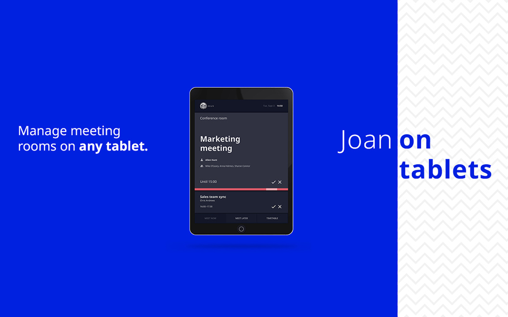 Joan on tablets is now live on Product Hunt!
