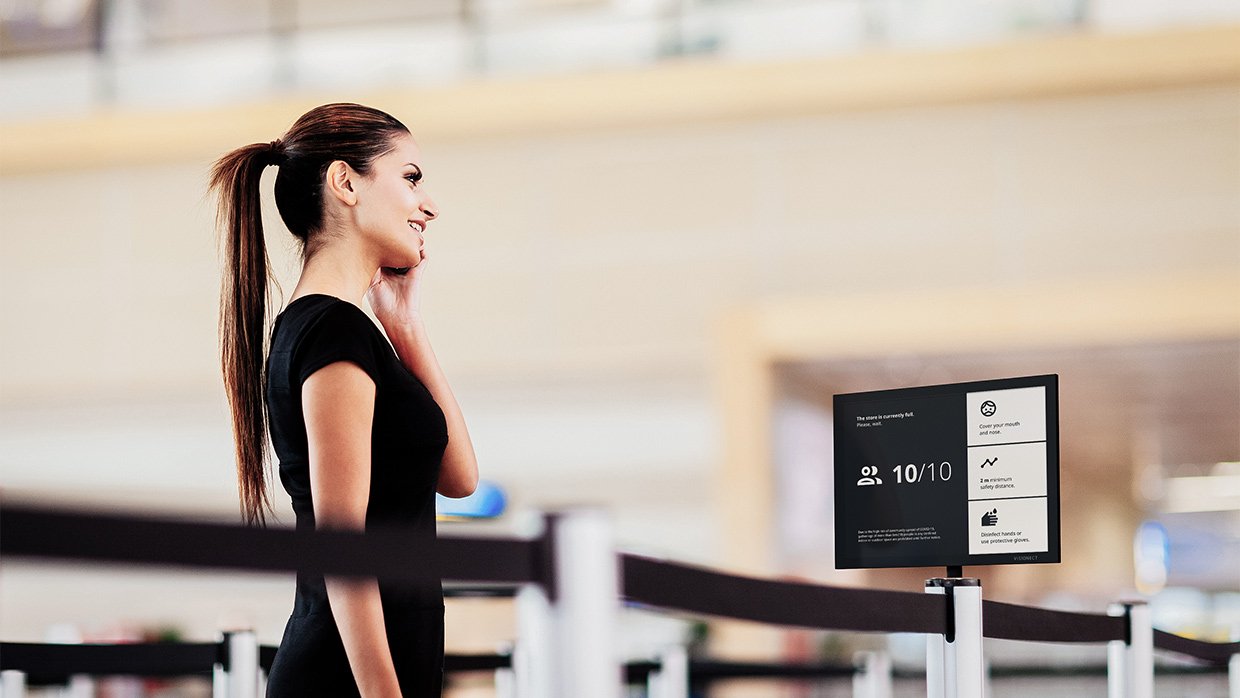 Real-time people counter - Efficiently share occupancy information